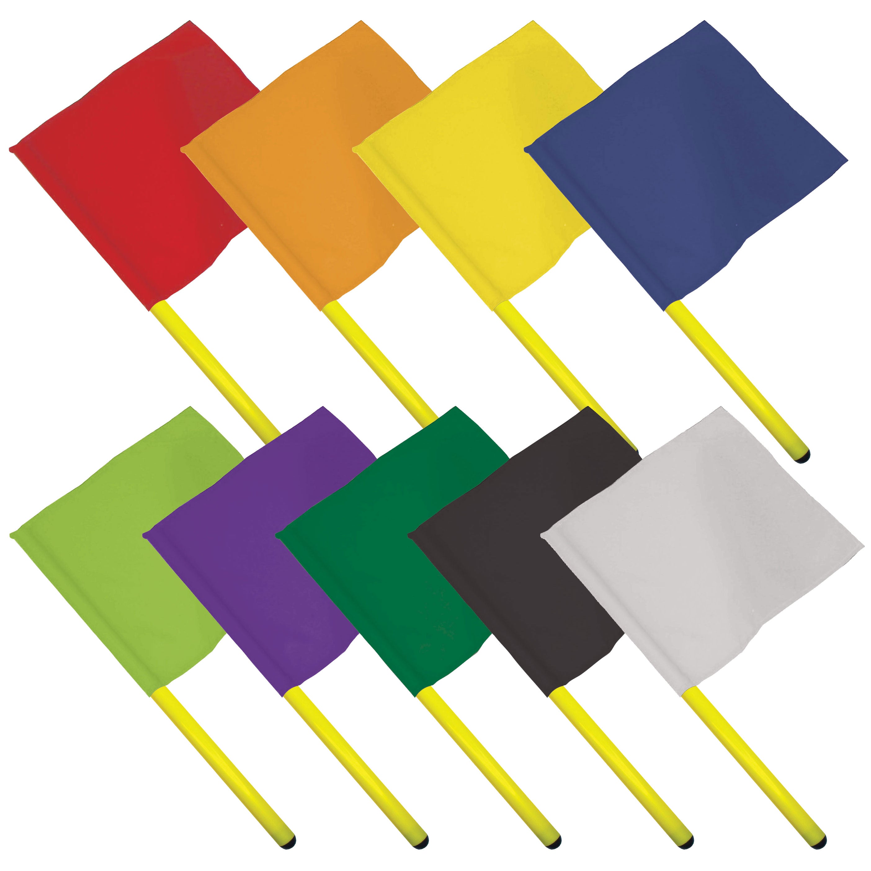 Hand-Held Flags in 5 colors