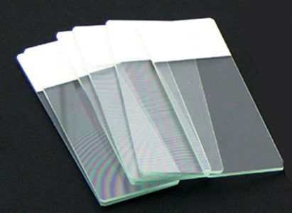 Color Coded Microscope Slides - White | Item # 16450