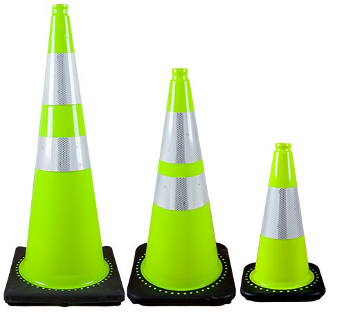 Lighted and Reflective Cones | Traffic Cones | School Safety