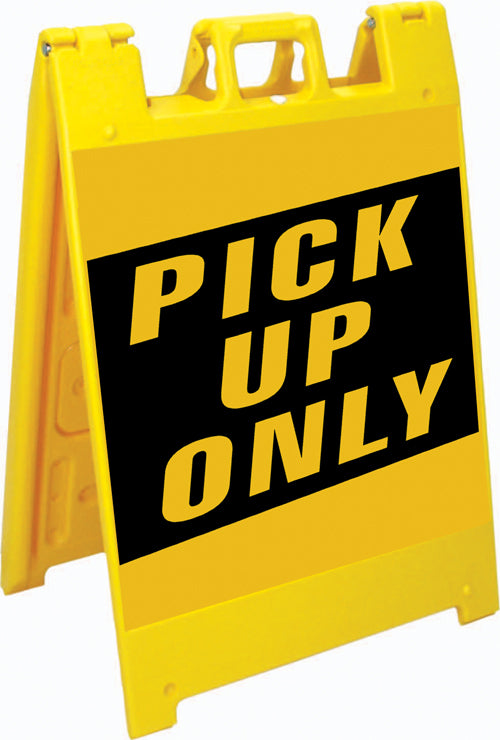 Squarecade™ 36 Fold-Up Sign - Pick Up Only | Item # SS075D